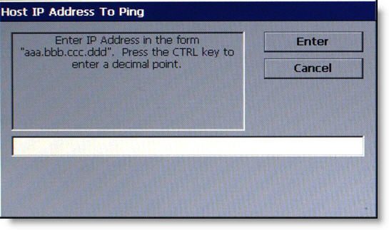 Ping Remote Host Address 