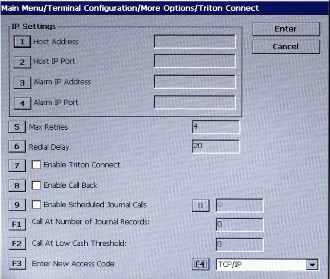 Triton Connect (TCP/IP)